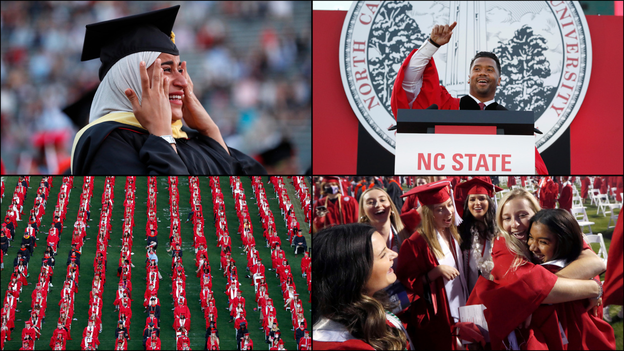 Photos from NC State's 2021 commencement ceremonies | Raleigh News ...