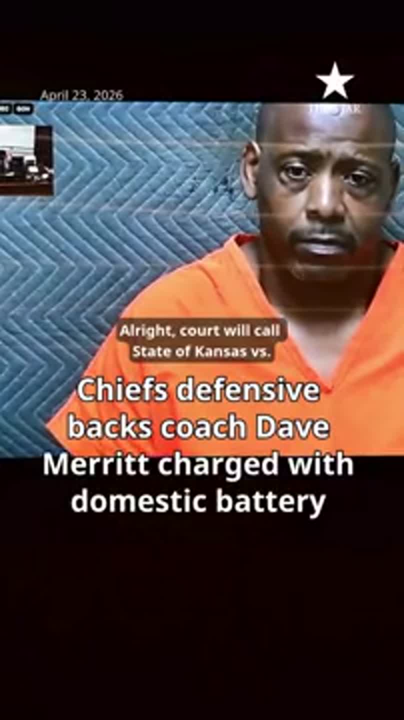 See Chiefs coach Dave Merritt appear in Kansas court (Video) | Kansas ...