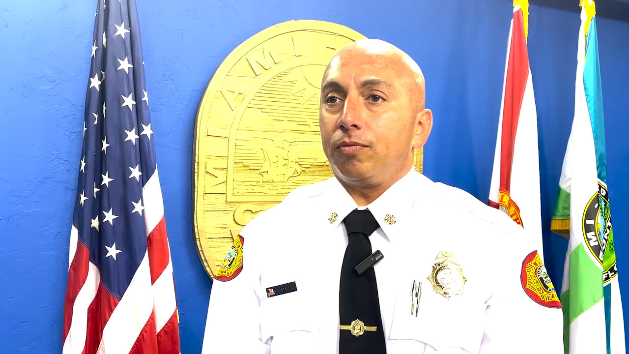 Ray Jadallah is the new fire chief for Miami-Dade Fire Rescue (Video ...