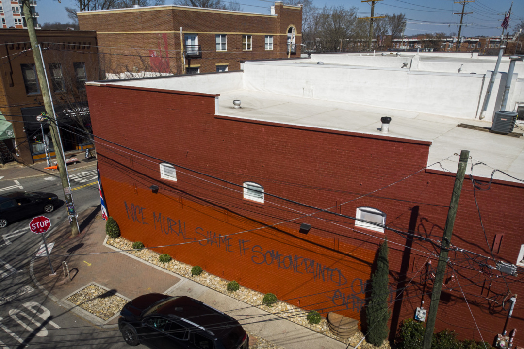 'A complete heinous mistake:' Bloom mural in NoDa is accidentally ...