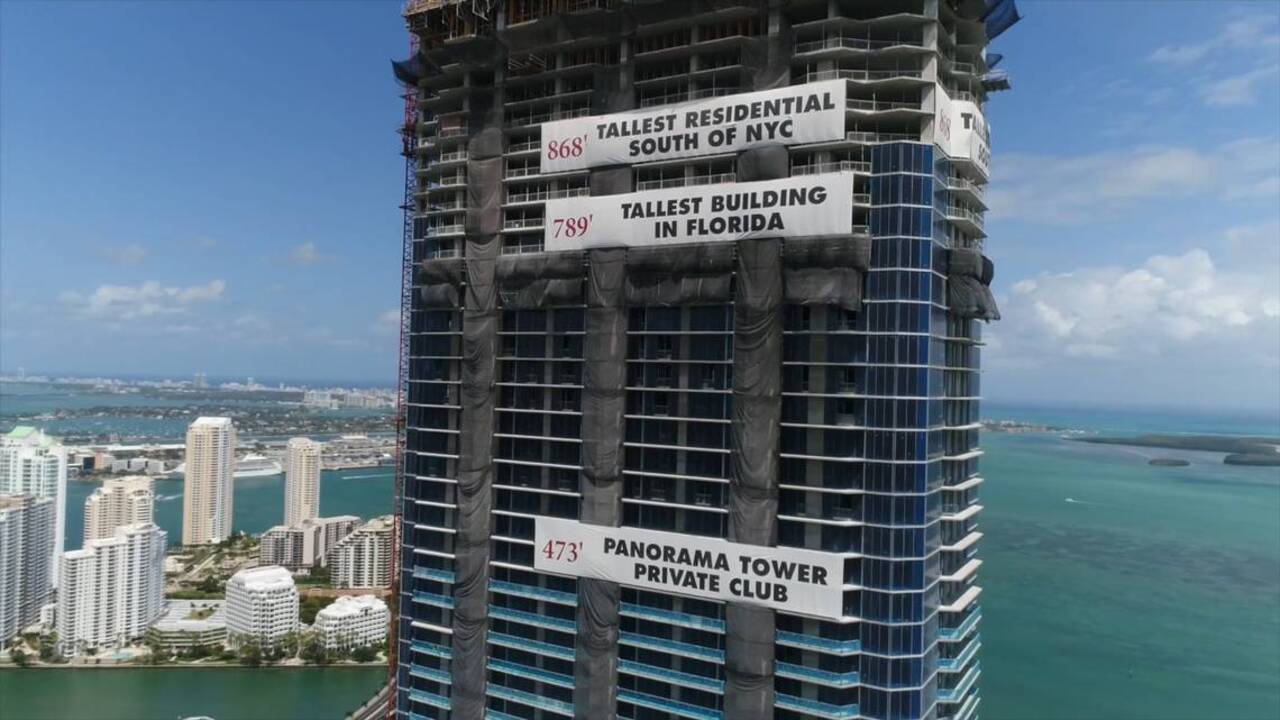 Panorama Towers now the tallest building in Florida. But for how long ...