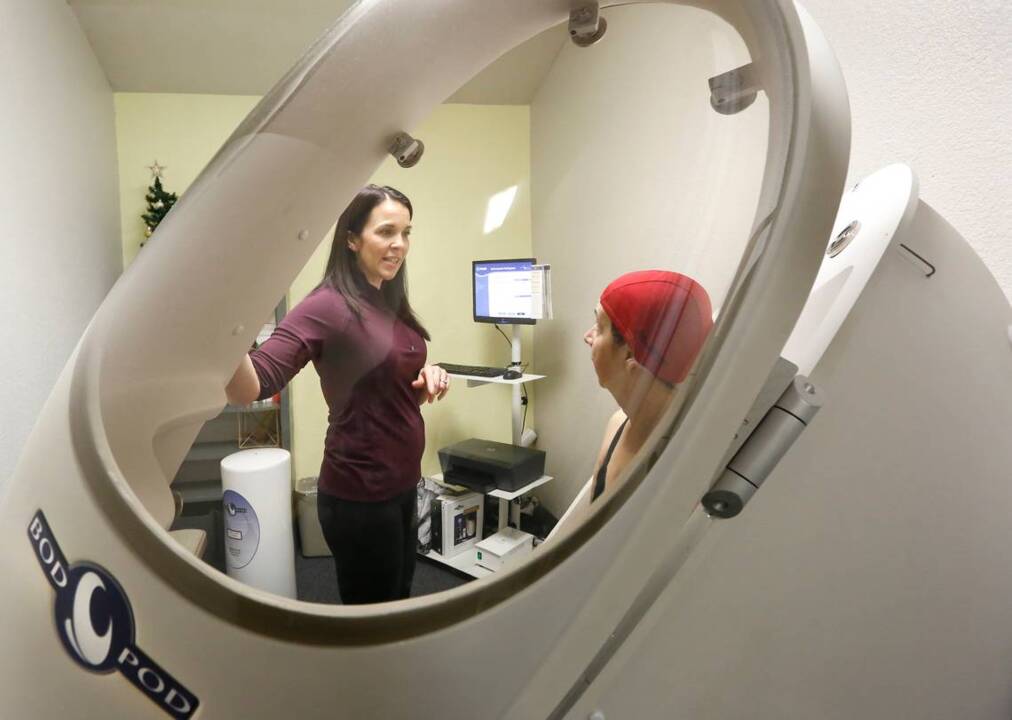 Bod Pod measures body composition for better health and fitness ...