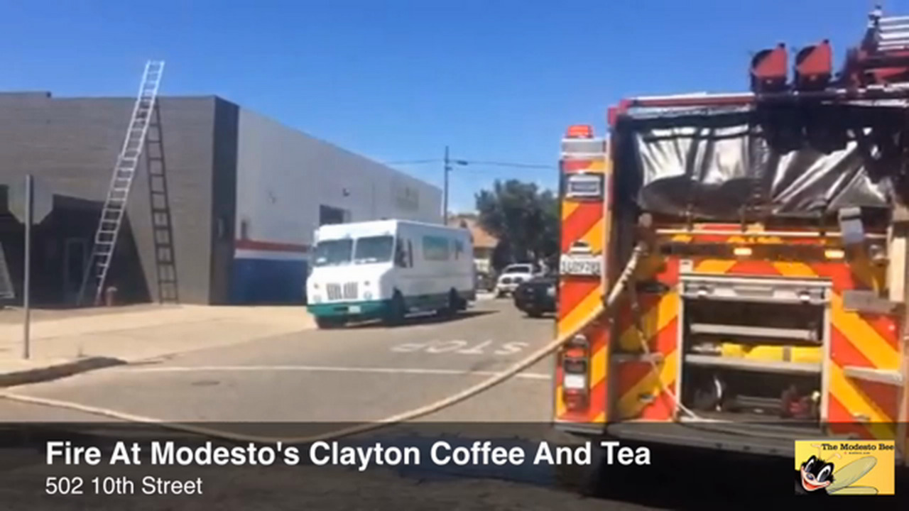 Fire At Clayton Coffee & Tea in Modesto | Modesto Bee