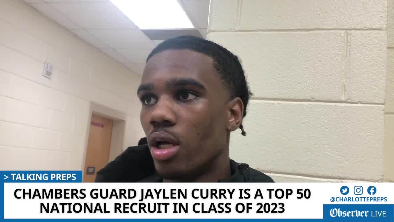 Chambers High's Jaylen Curry focuses on winning | Charlotte Observer