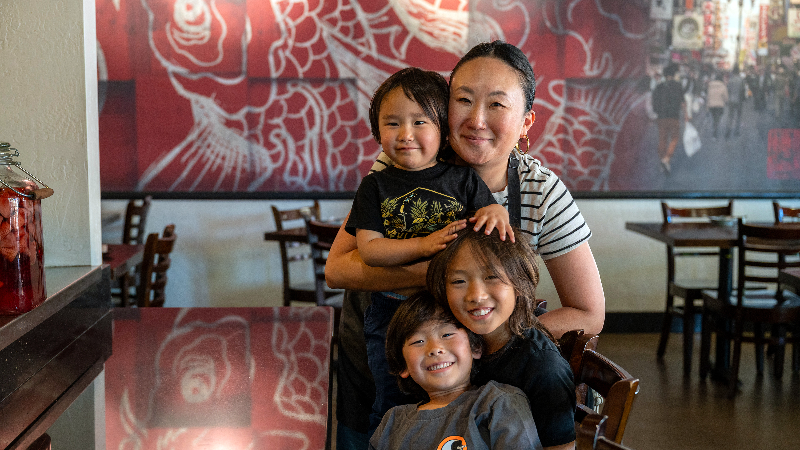 See how Japanese restaurant owner in Sacramento balances kids schedules ...