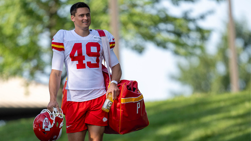 Kansas City Chiefs' punter Matt Araiza on embracing NFL challenges in ...